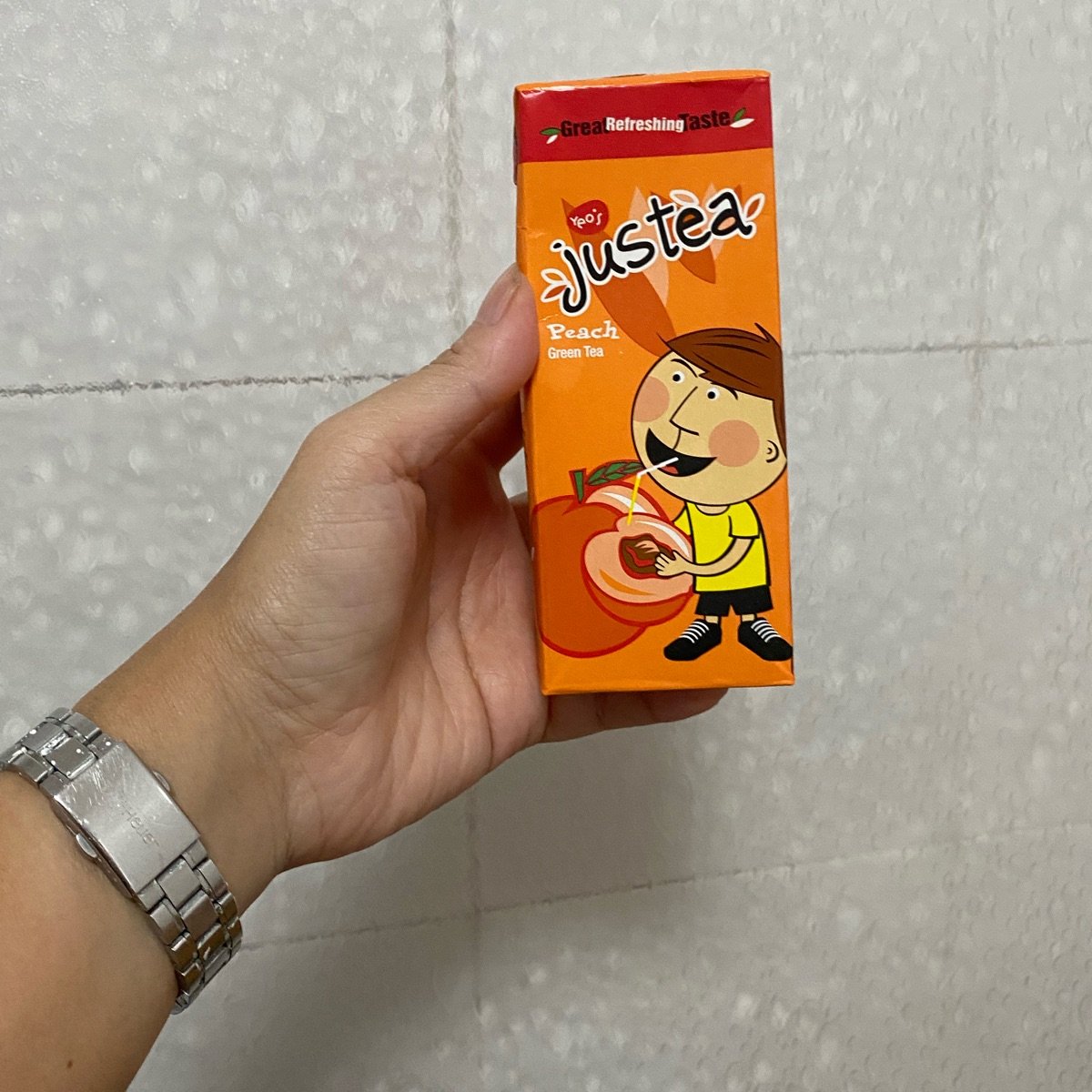 justea peach green tea from Yeo's - Vegan Product Reviews & Ratings ...