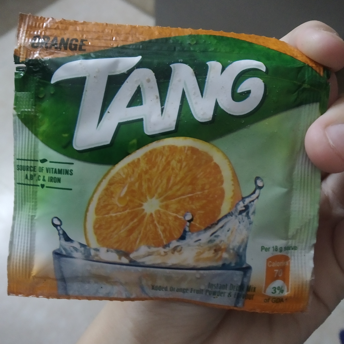 Orange from Tang - Vegan Product Reviews & Ratings | abillion