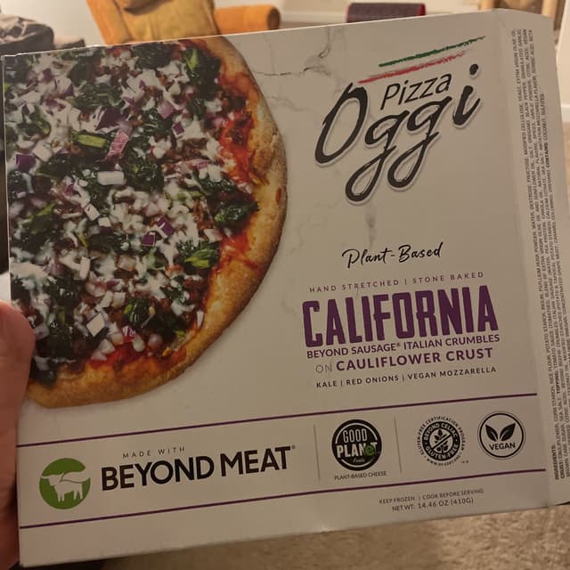 CALIFORNIA – BEYOND MEAT PIZZA at Oggi Foods - Review by @bronte1084 ...