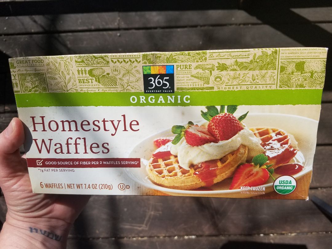 365 Whole Foods Market Homestyle Waffles 评价 | abillion