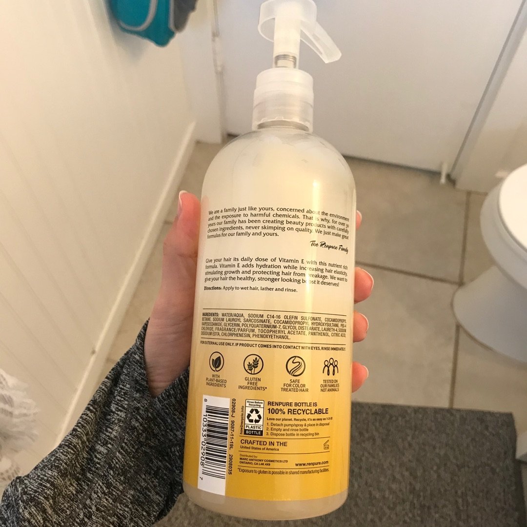 Ultra Nourishing Vitamin E Shampoo from Renpure - Vegan Product Reviews ...