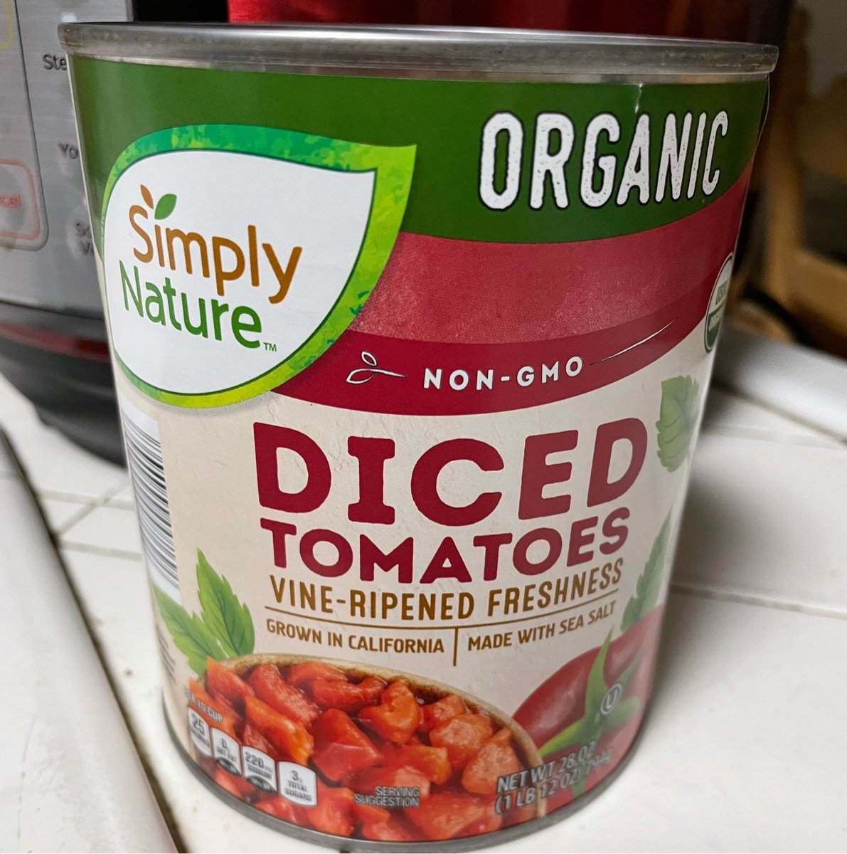 Diced tomatoes from Simply Nature - Vegan Product Reviews & Ratings ...