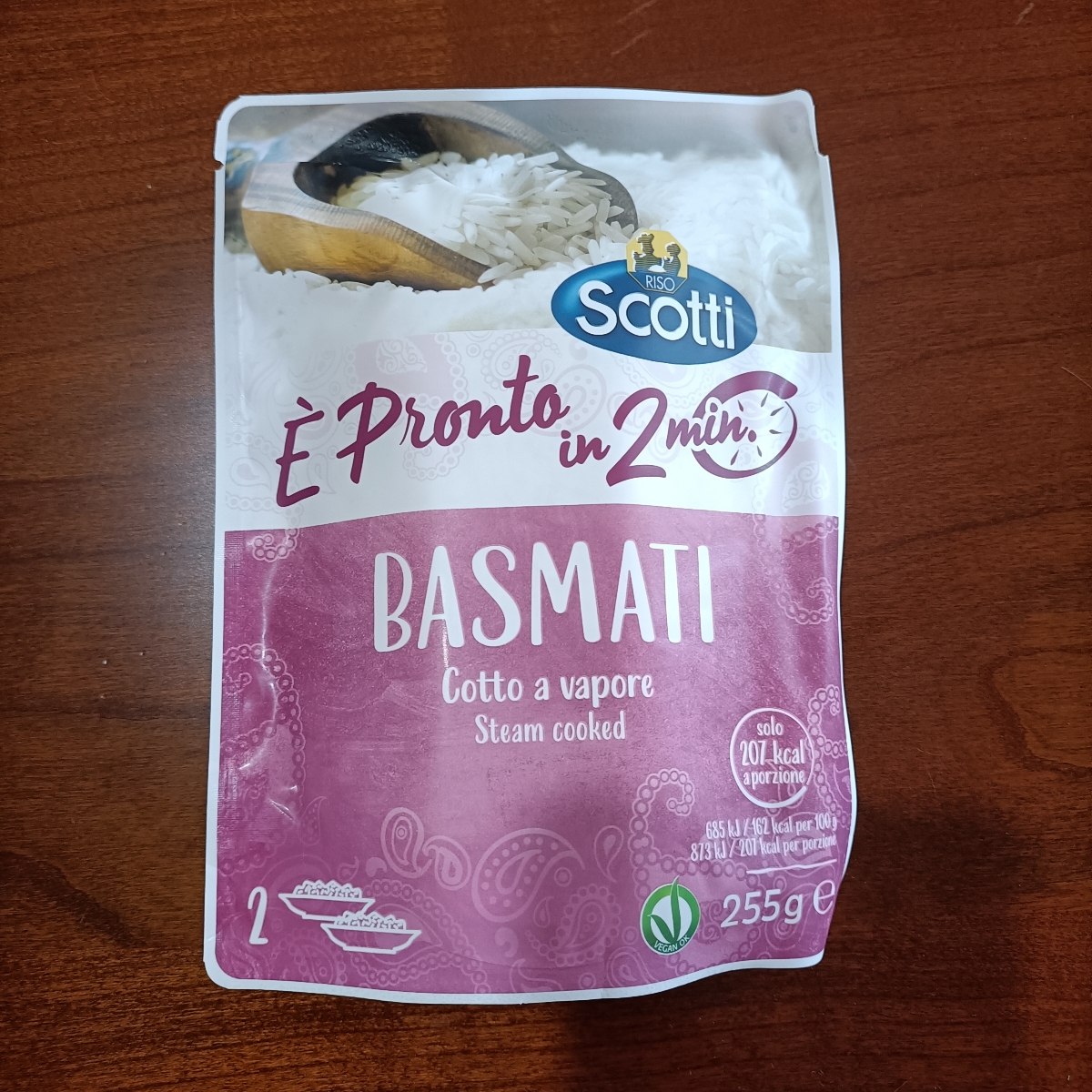 Riso basmati precotto from Riso Scotti - Vegan Product Reviews ...