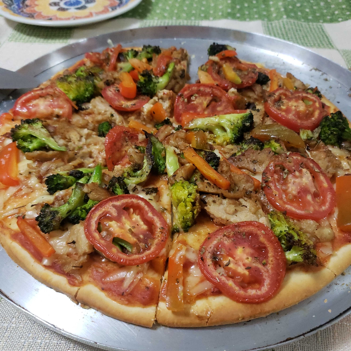Pizza Vegana De Legumes at Shambhala - Um Lugar de Paz, Cascavel ...