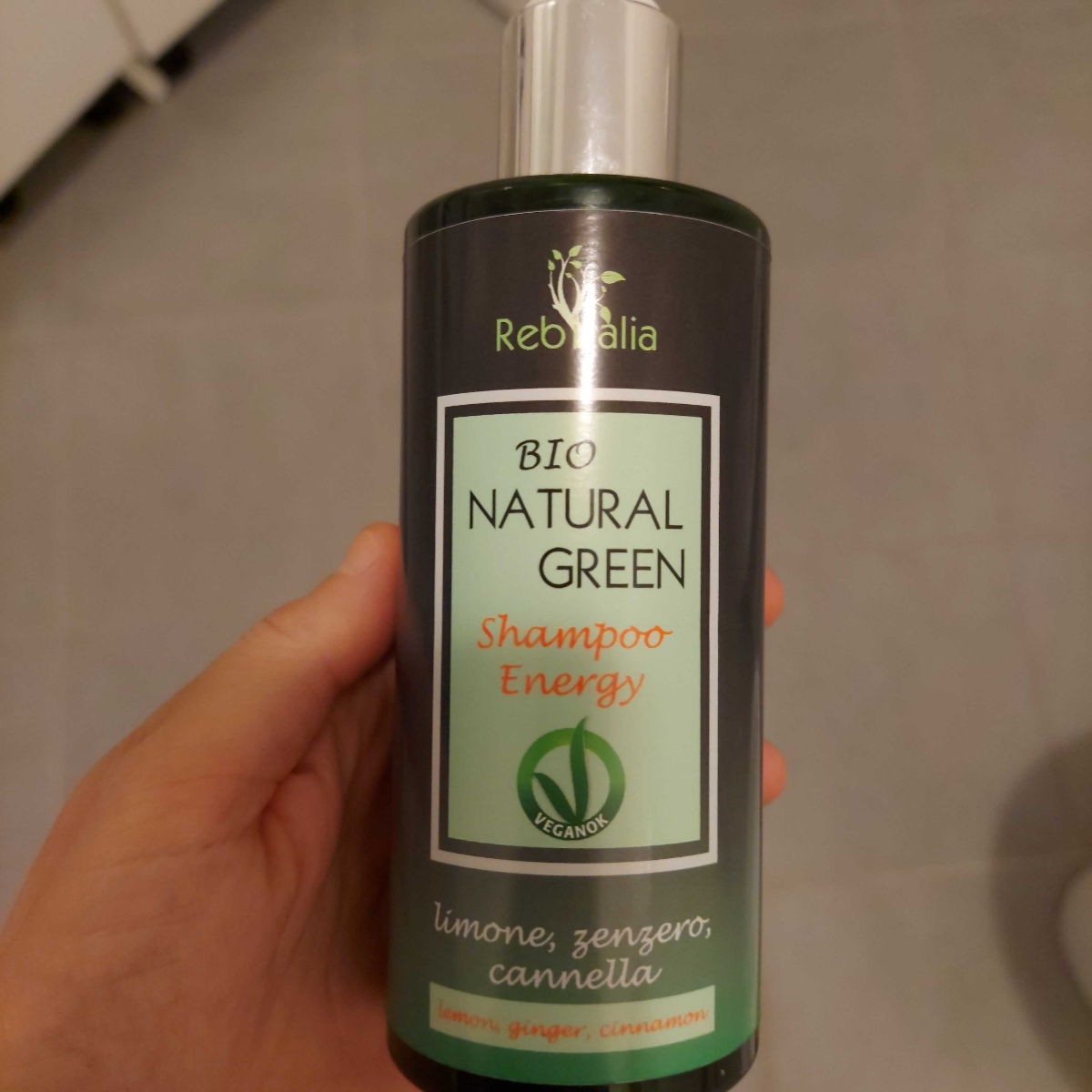 Shampoo energizzante from Reb Italia - Vegan Product Reviews & Ratings ...