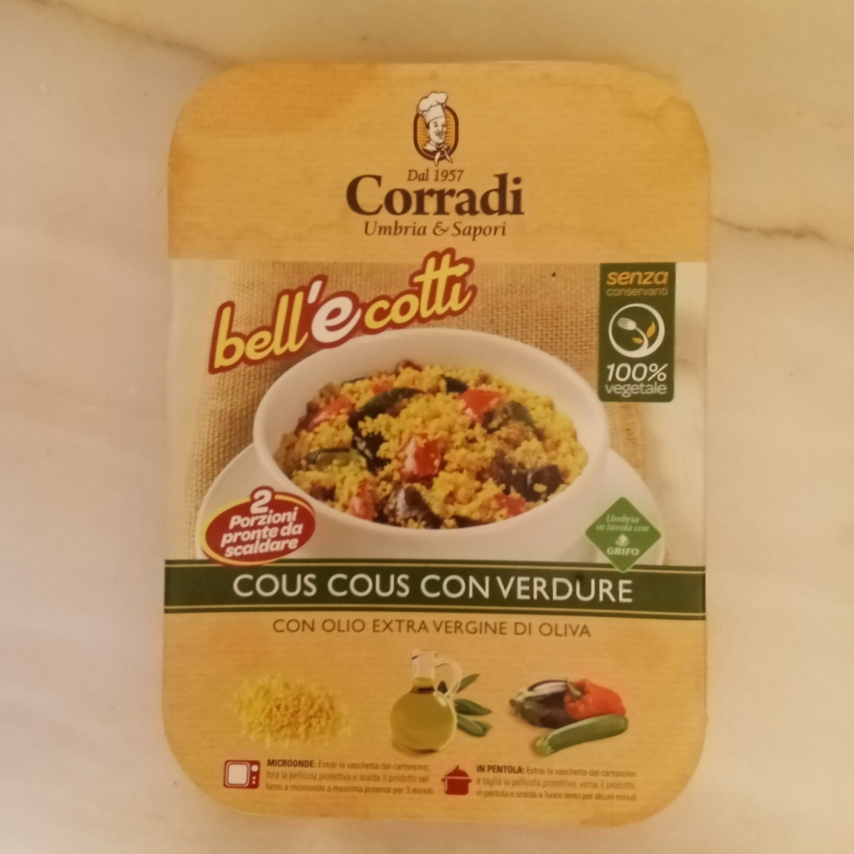 Cous Cous Con Verdure from Bell'ecotti Corradi Umbria e Sapori - Vegan ...