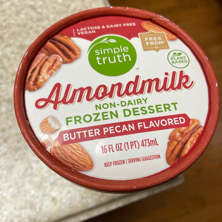 Simple Truth Butter pecan flavored almond dessert Review | abillion
