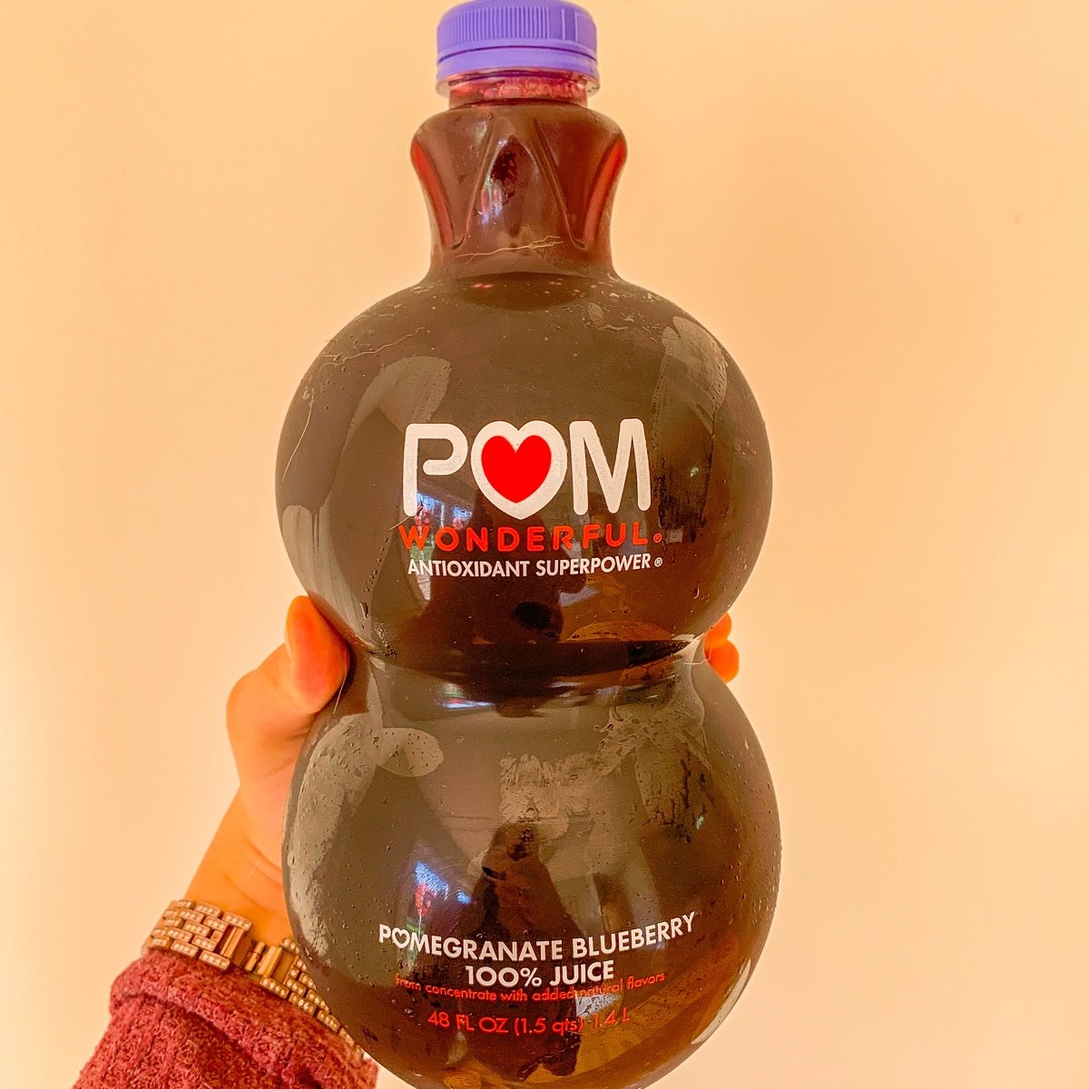 Pomegranate Blueberry 100% Juice from Pom Wonderful - Vegan Product ...