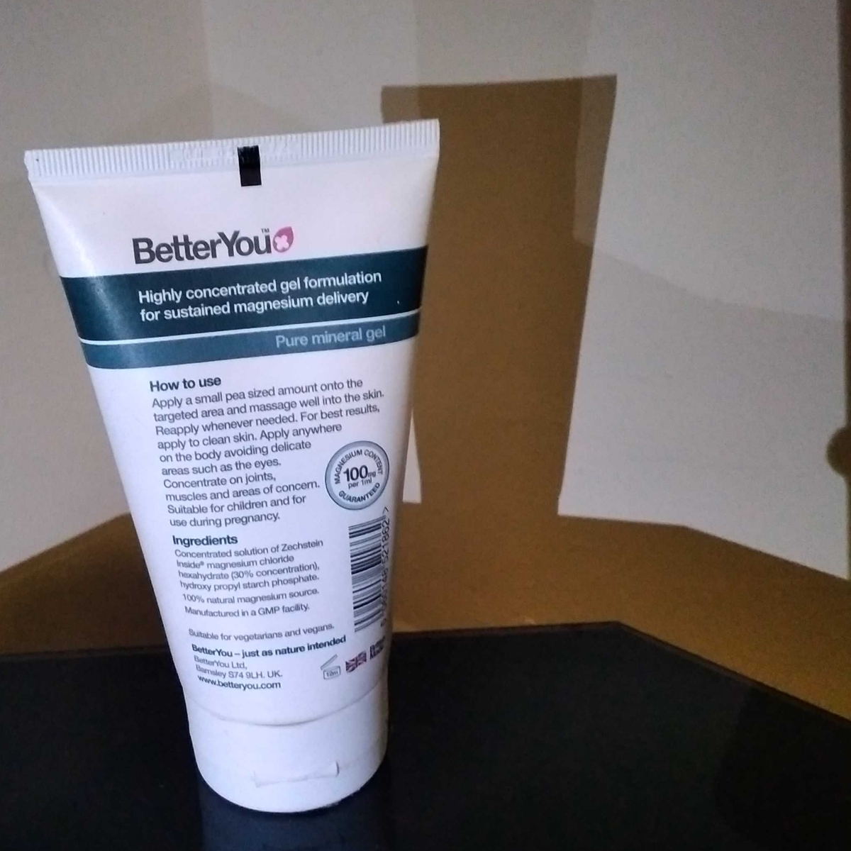 Magnesium Gel Original Pure mineral gel 150ml Suitable for vegans ...