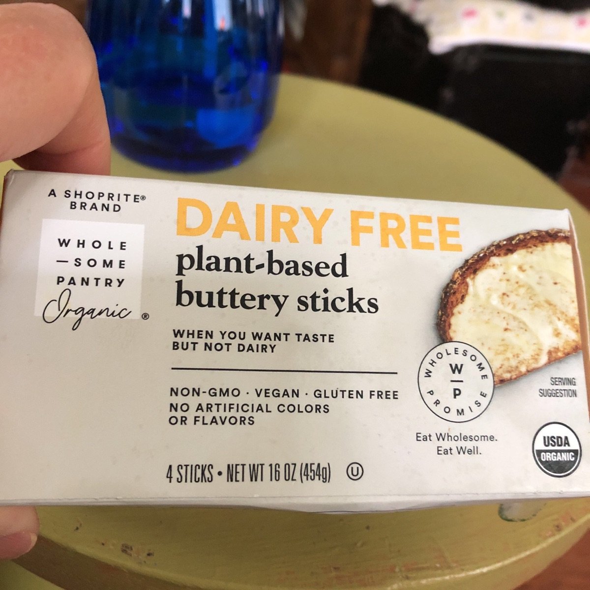 Dairy free plant based buttery sticks from Wholesome Pantry - Vegan ...