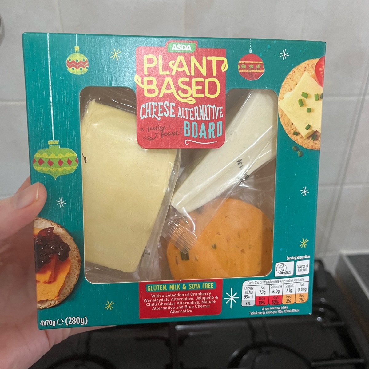 Plant Based Cheese Alternative Board from ASDA - Vegan Product Reviews ...