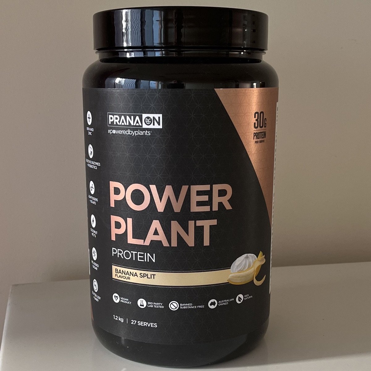 Power Plant Protein (Banana Split Flavour) from PranaOn - Vegan Product ...