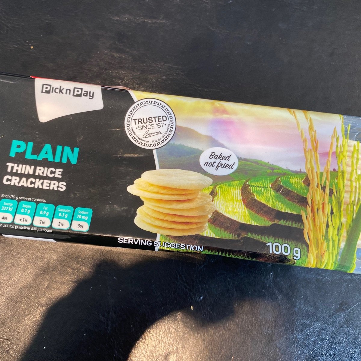 Plain thin rice crackers from Pick n Pay - Vegan Product Reviews ...