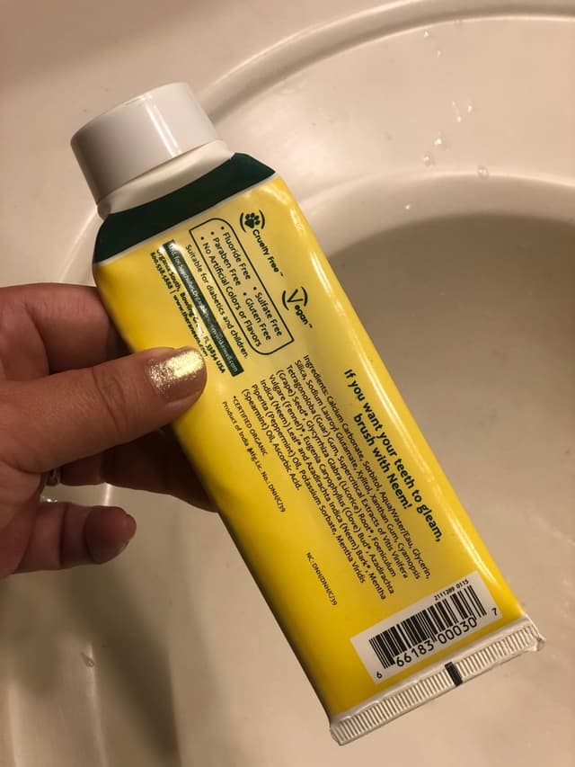 Neem Toothpaste from TheraNeem Naturals - Vegan Product Reviews ...