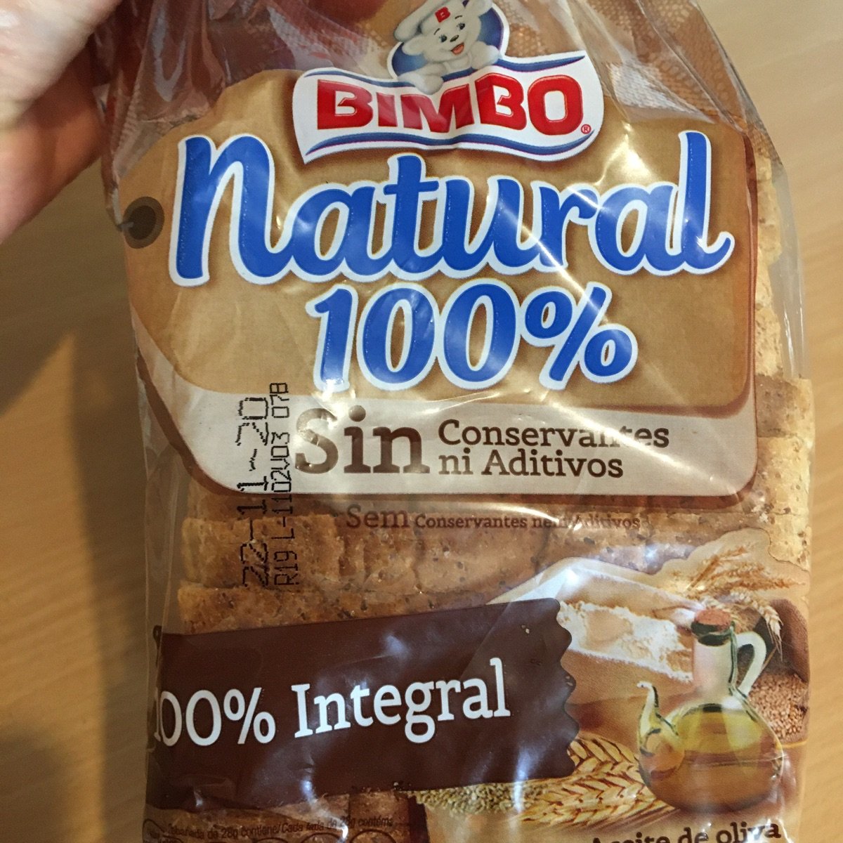 Pan natural 100% from Bimbo - Vegan Product Reviews & Ratings | abillion