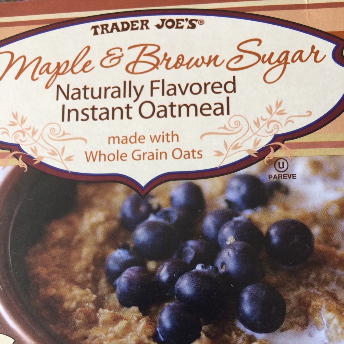 Maple And Brown Sugar Oatmeal from Trader Joe's - Vegan Product Reviews ...