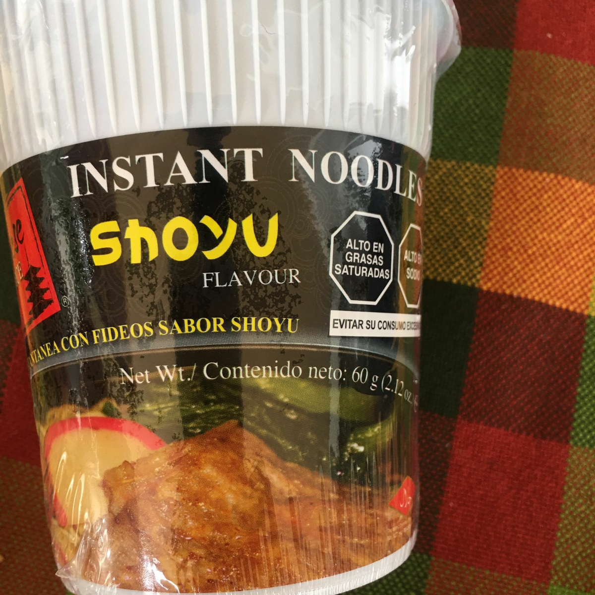 Instant Noodles Shoyu from Japanese choice - Vegan Product Reviews ...