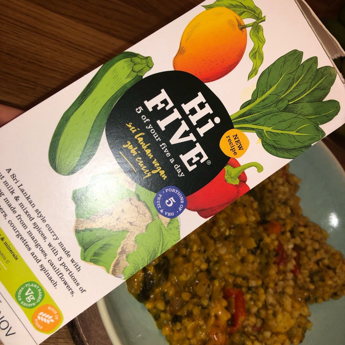 Hi Five Sri Lankan Vegan Gobi Curry Reviews | abillion
