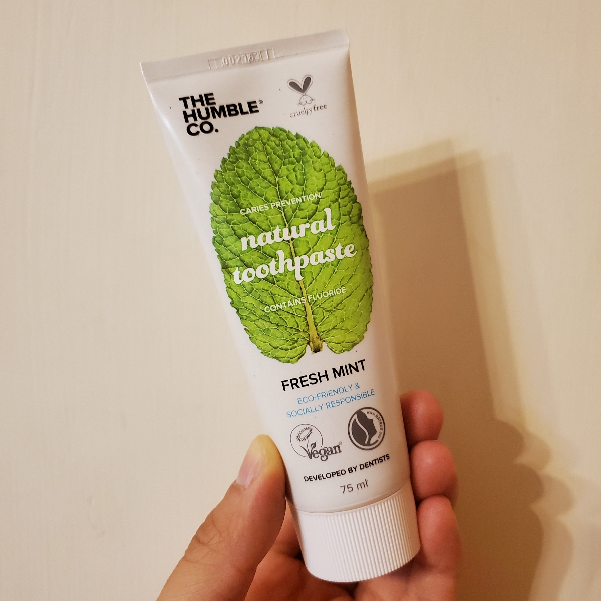 Natural Toothpaste - Fresh Mint from The Humble Co. - Vegan Product ...