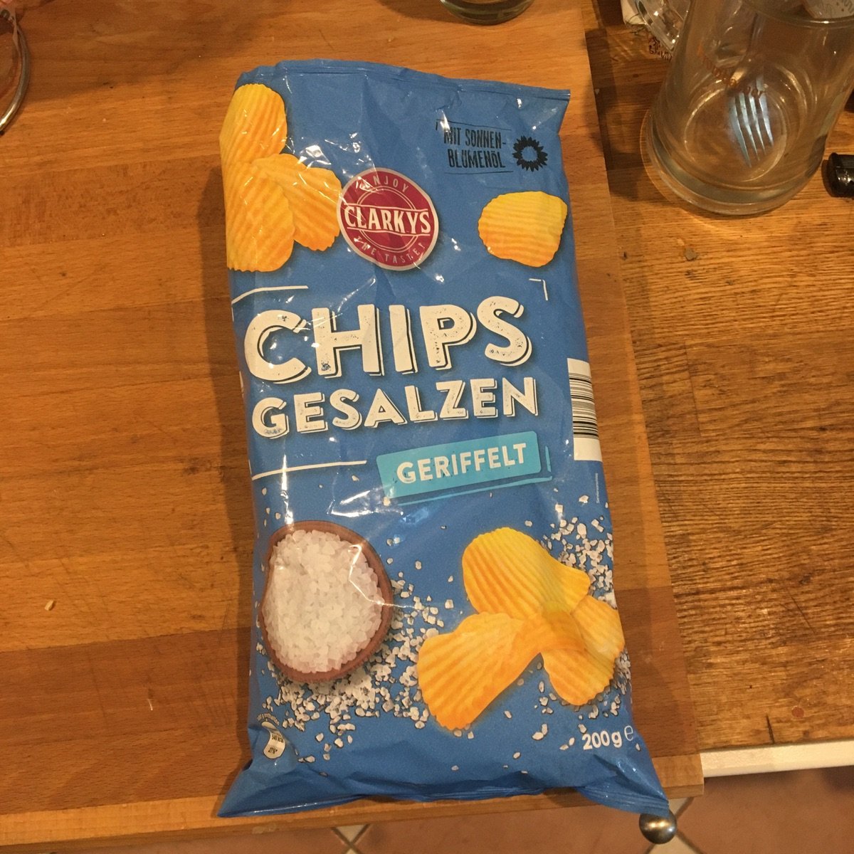 Clarkys Chips gesalzen und geriffelt Reviews | abillion