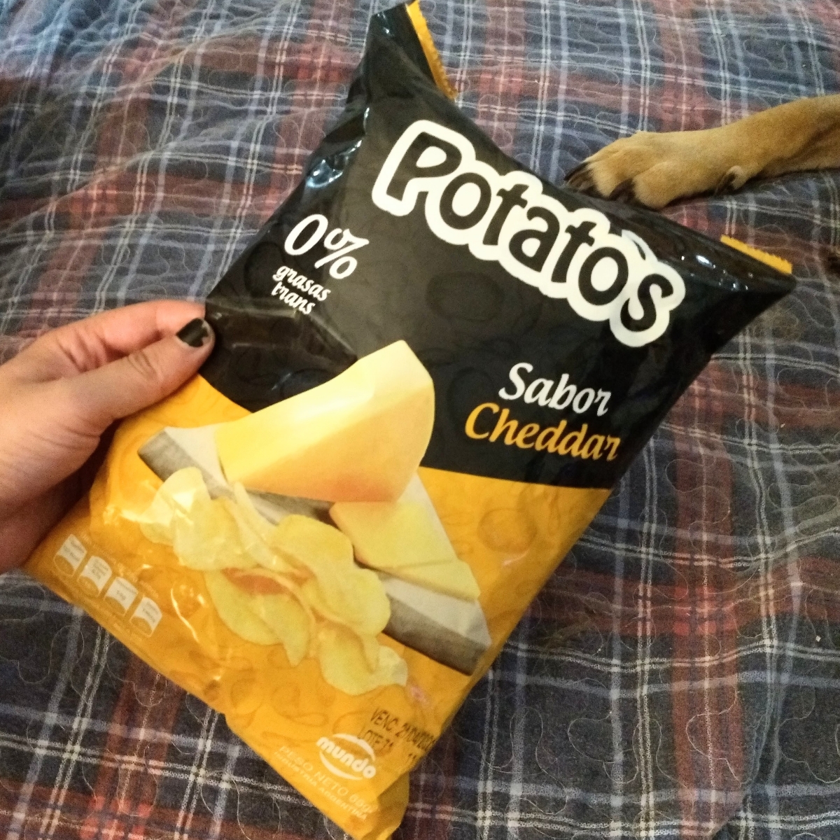 Papas Fritas Sabor Cheddar from Potato's - Vegan Product Reviews ...