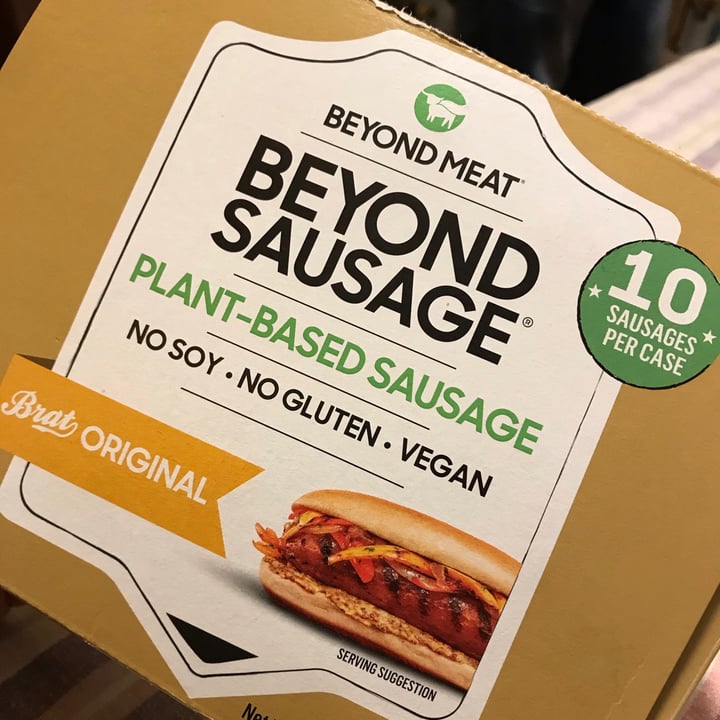 Beyond Meat Beyond Sausage Brat Original Review | abillion