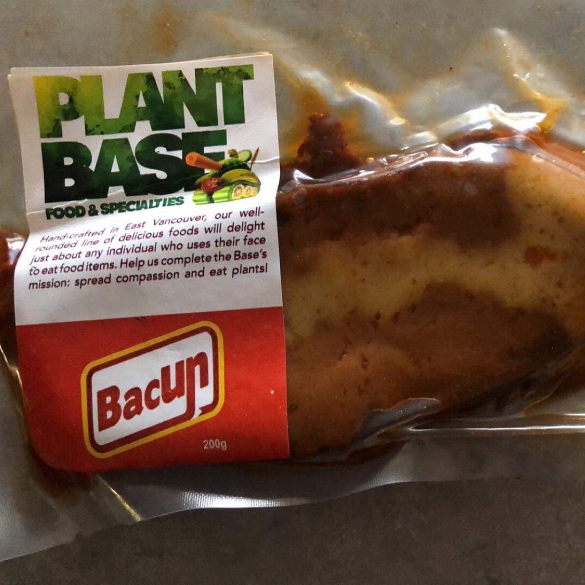 Bac-Un Strips from Plant Base Food & Specialties - Vegan Product ...