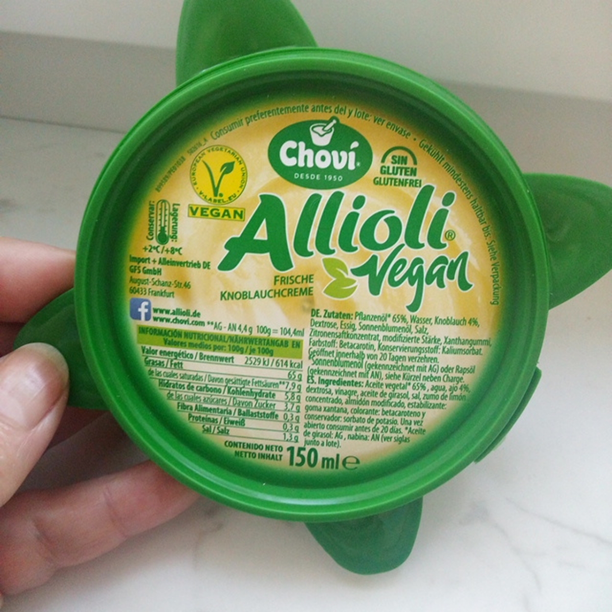 Allioli from Choví - Vegan Product Reviews & Ratings | abillion