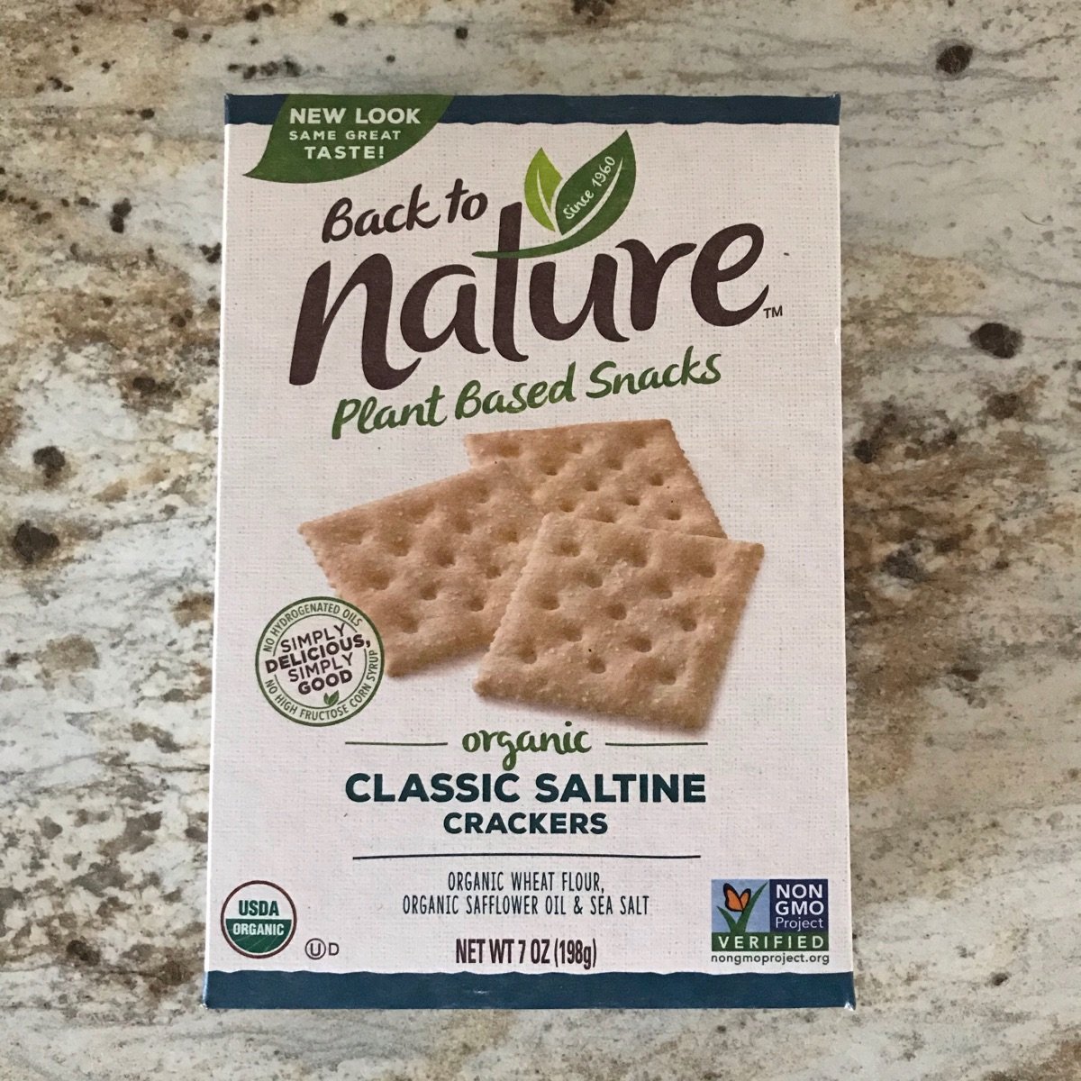 Organic Classic Saltine Crackers from Back to Nature - Vegan Product ...