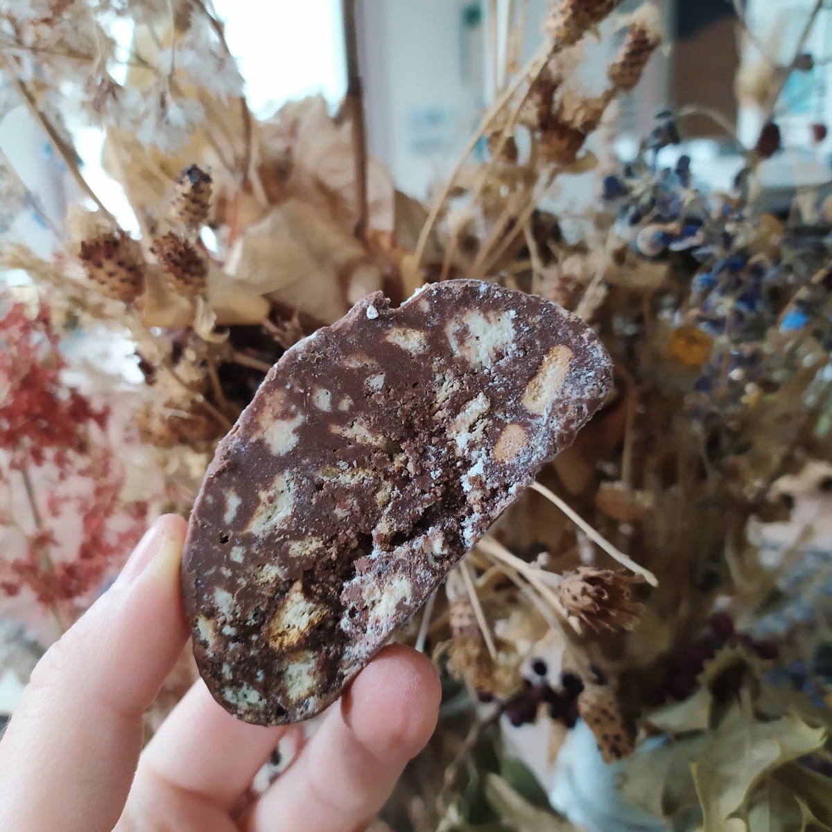 Salame al cioccolato fondente from Ratatouille vegan food - Vegan ...