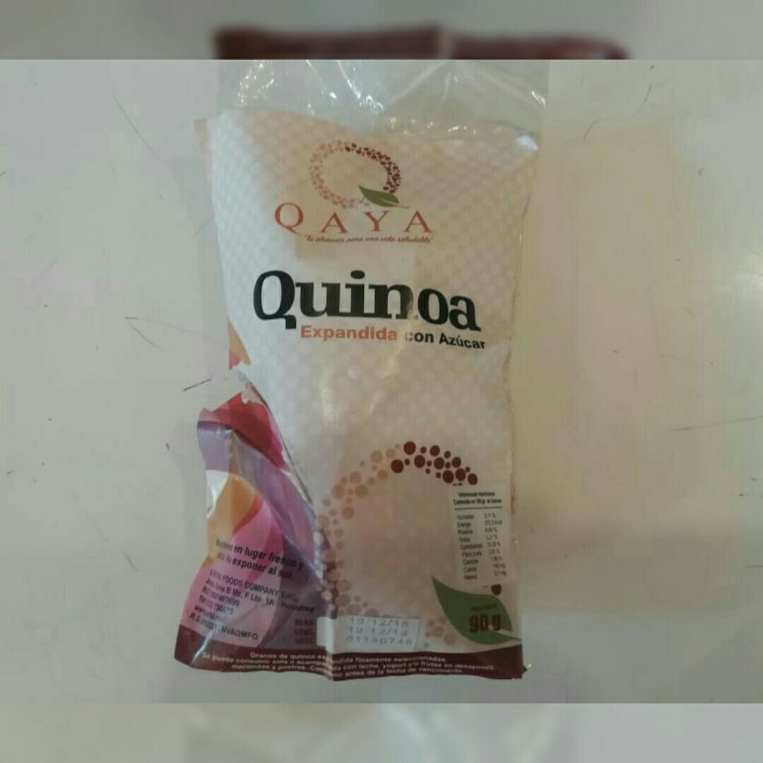 Quinoa expandida con azúcar from Qaya - Vegan Product Reviews & Ratings ...