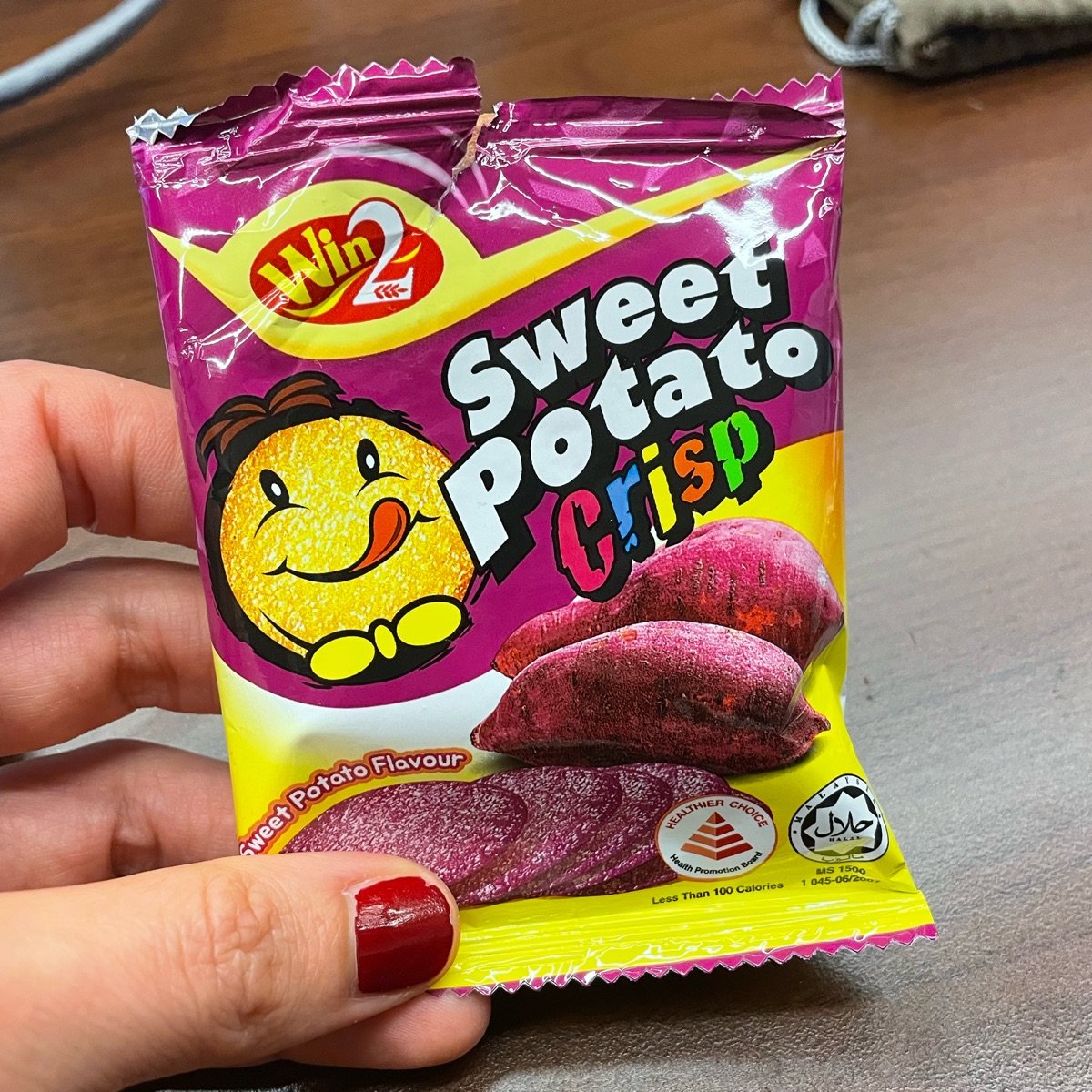 Sweet potato crisp from Win2 - Vegan Product Reviews & Ratings | abillion