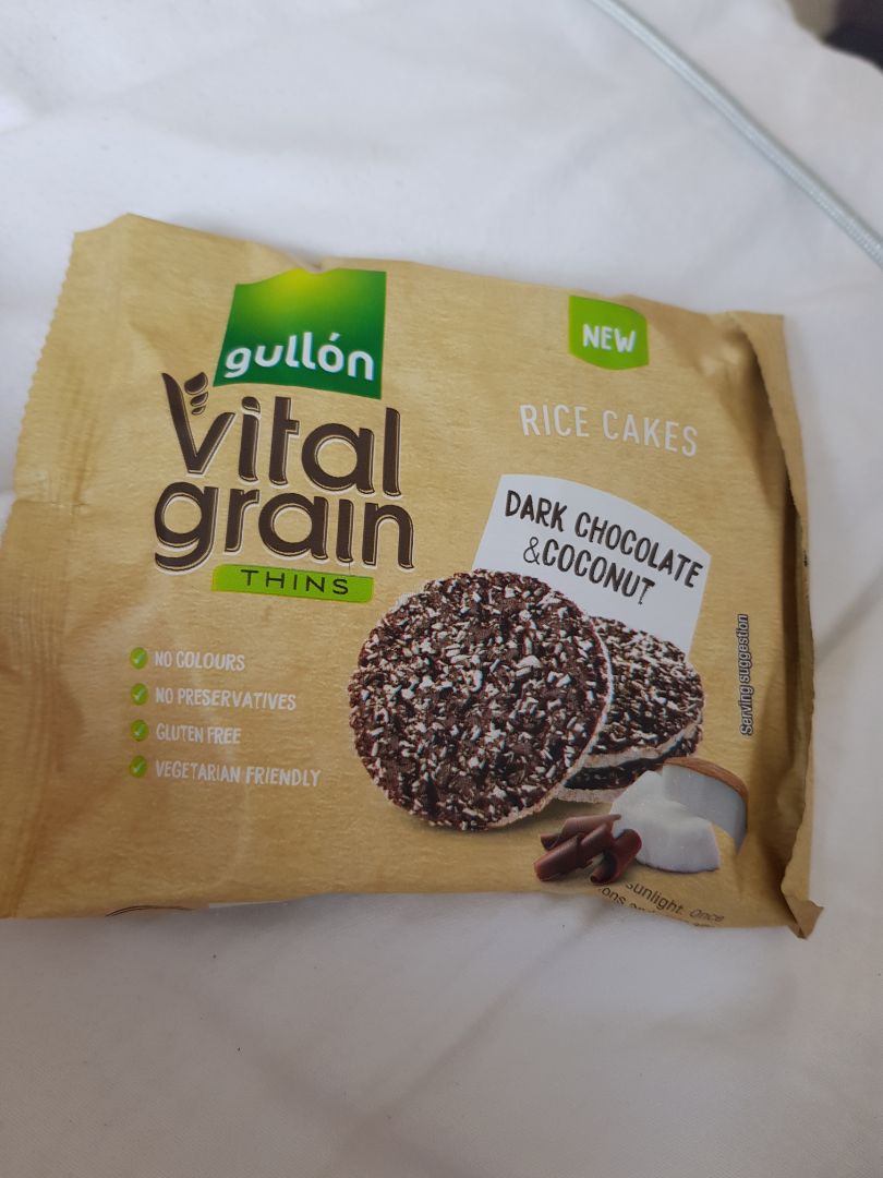Dark Chocolate Coconut Rice Cakes from Gullón - Vegan Product Reviews ...