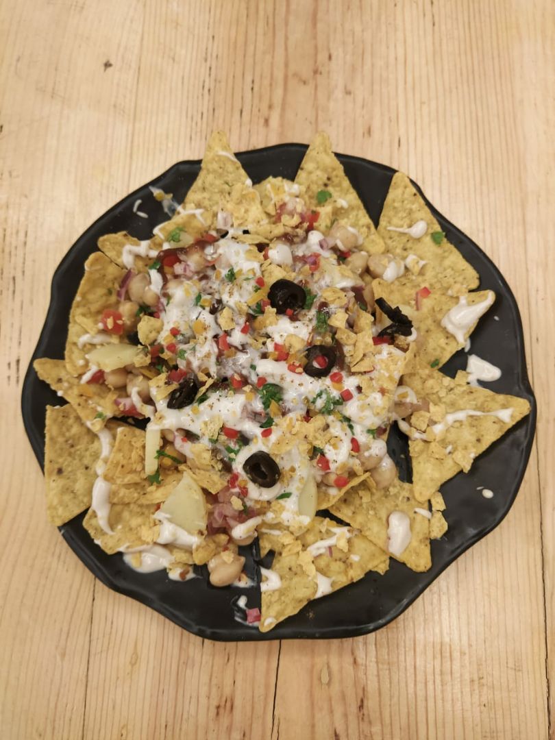 Nacho chat at Ubuntu Community - The Vegan Cafe, Kolkata - Vegan Dish ...