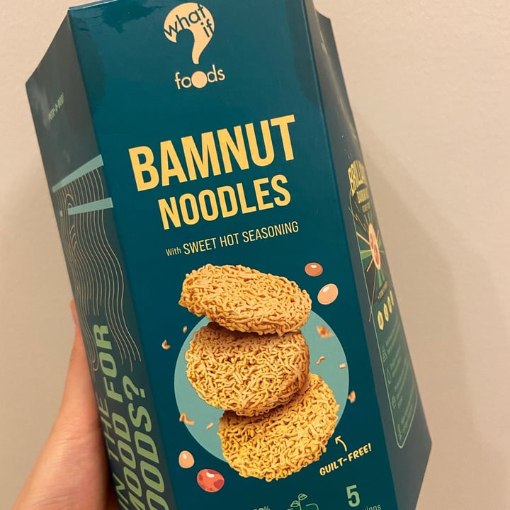 WhatIF Foods BamNut Healthy High Protein Noodles - Sweet Hot Seasoning ...