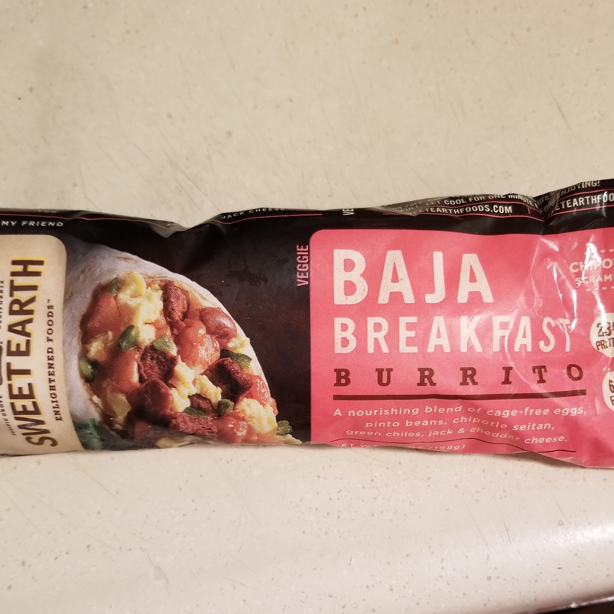 Baja Breakfast Burrito from Sweet Earth - Vegan Product Reviews ...