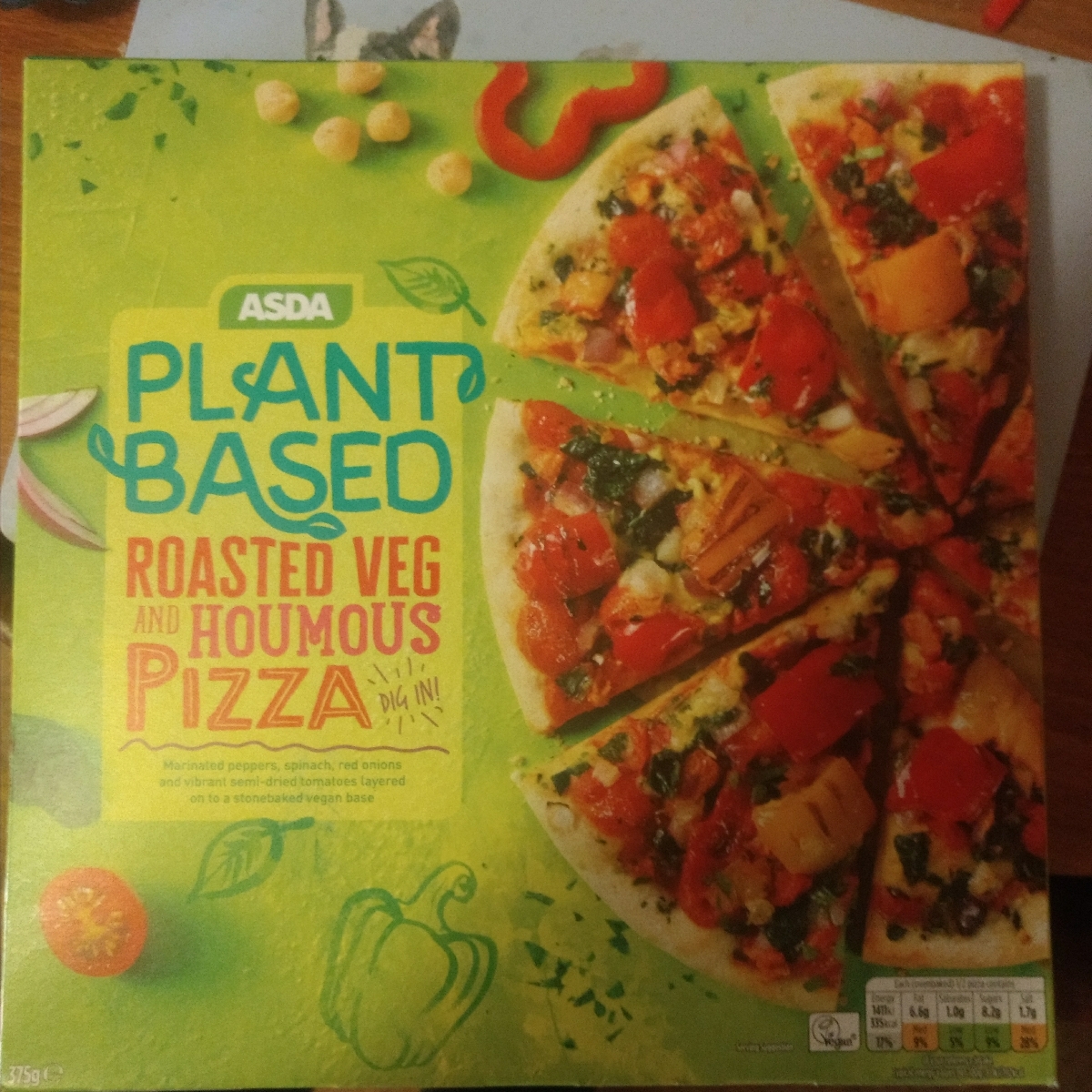 Asda Plant Based Roasted veg and houmous pizza Reviews | abillion