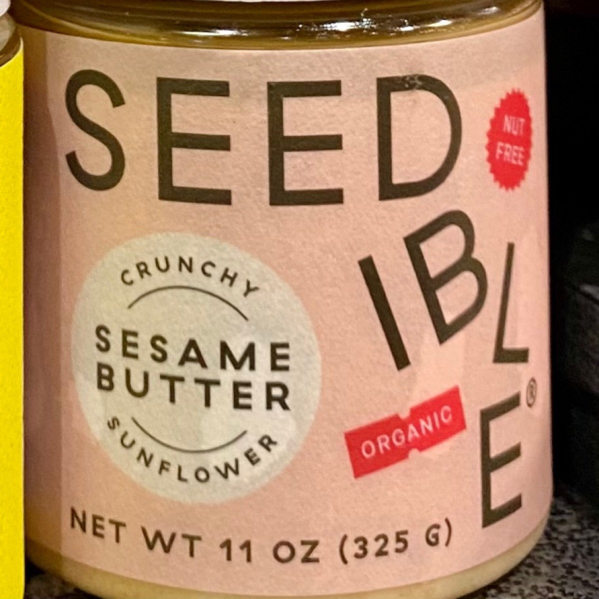 Crunchy Sesame Butter from Seedible - Vegan Product Reviews & Ratings ...