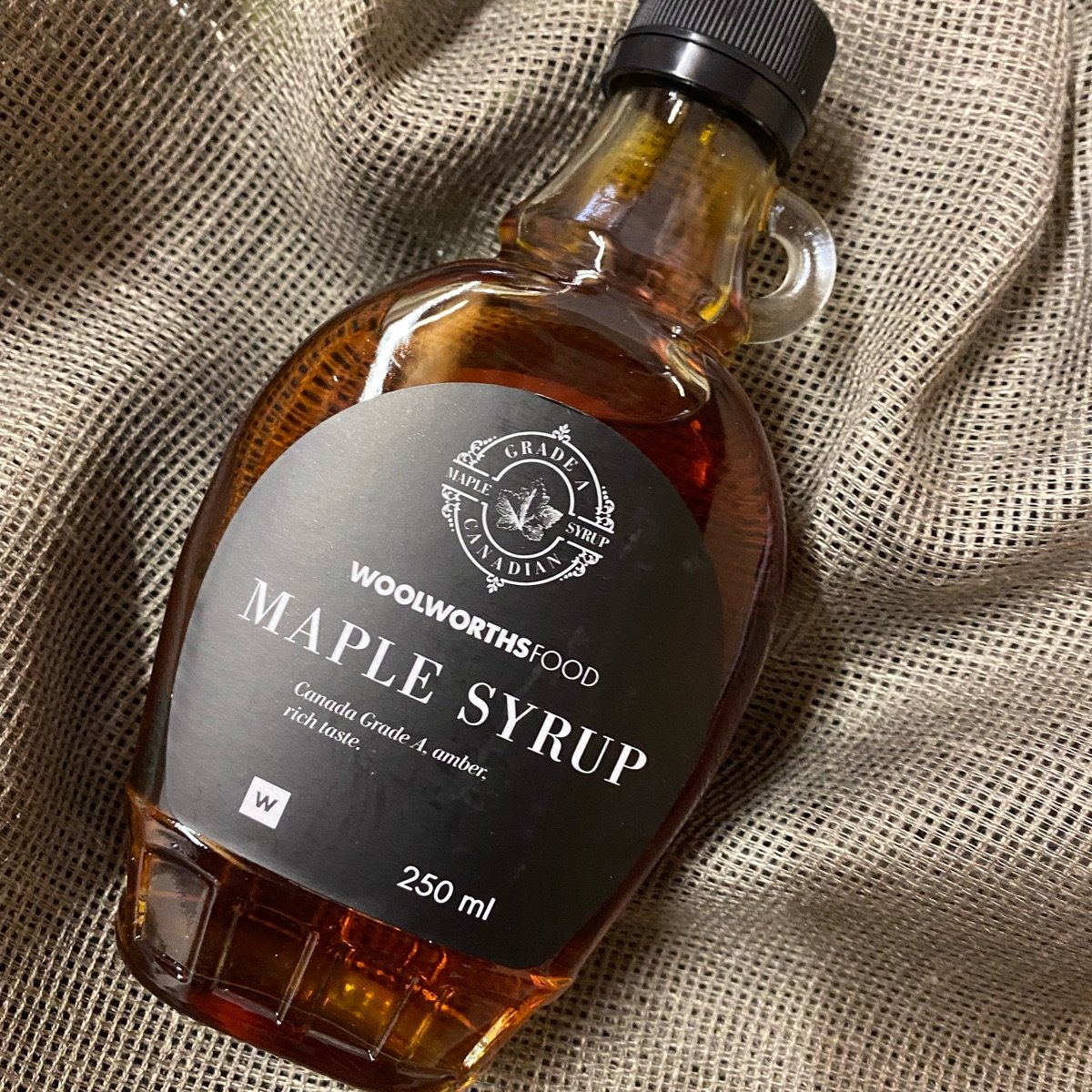 Grade A Canadian Maple Syrup from Woolworths Food - Vegan Product ...