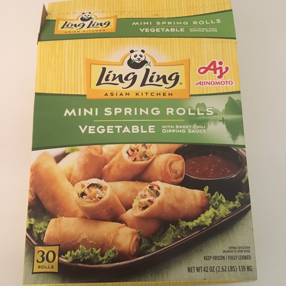 Mini Vegetable Spring Rolls from Ling Ling Asian Kitchen - Vegan ...