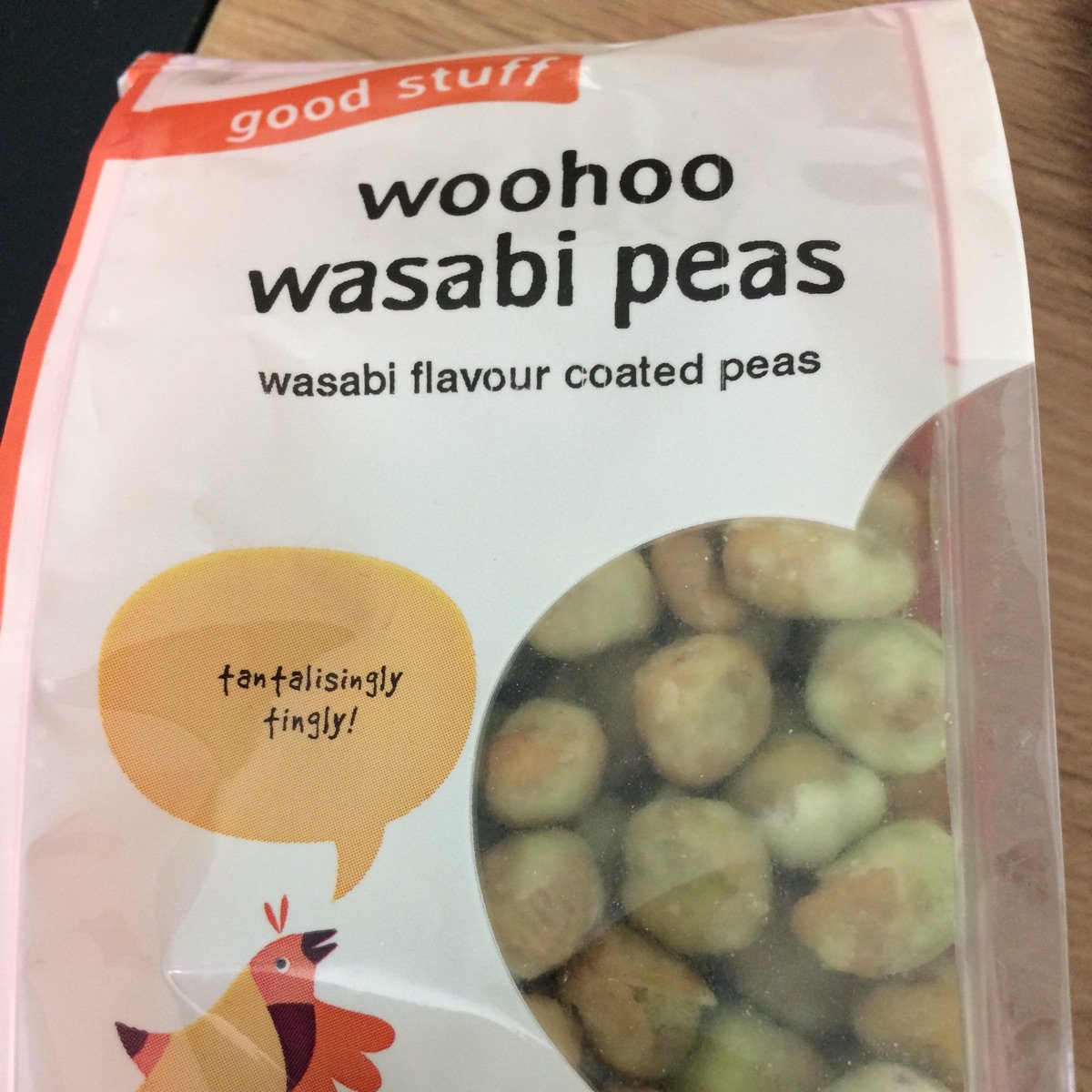 Wasabi peas from Woohoo Foods - Vegan Product Reviews & Ratings | abillion
