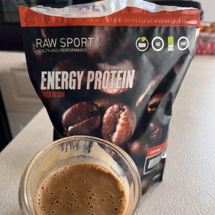 Raw energy Energy protein with reishi - coffe Review | abillion