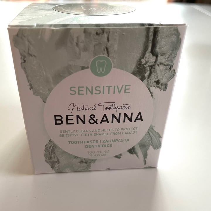 Ben & Anna Sensitive Natural Toothpaste Review | abillion