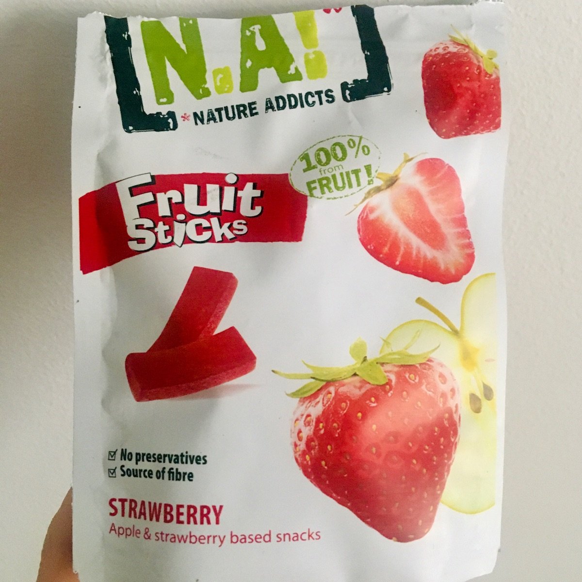 Fruit Sticks Strawberries from Nature Addicts (N.A!) - Vegan Product ...