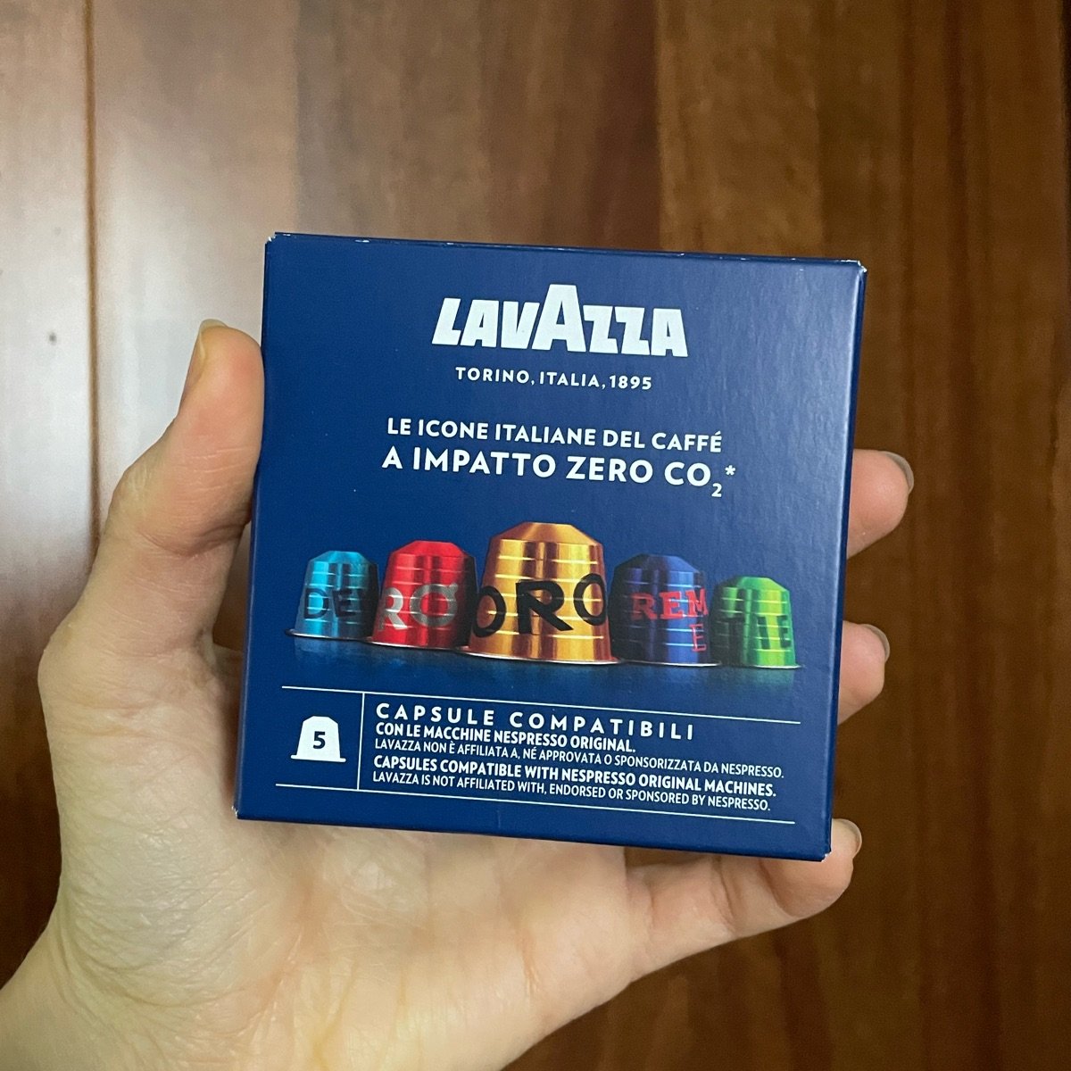 Caffè in capsule impatto zero CO2 from Lavazza - Vegan Product Reviews ...