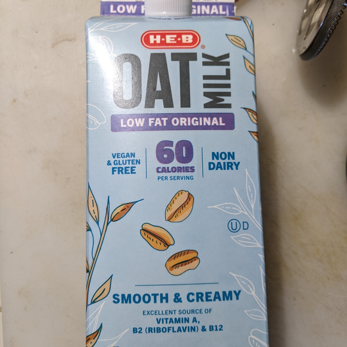 Oat Milk Low Fat Original from H-E-B - Vegan Product Reviews & Ratings ...