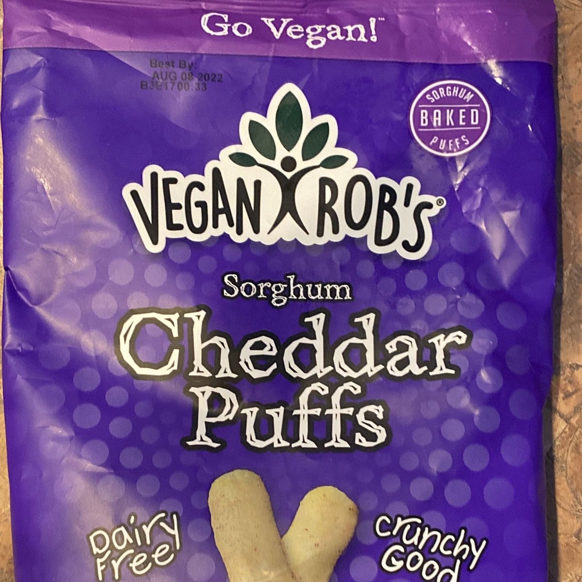 Sorghum Cheddar Puffs from Vegan Rob's - Vegan Product Reviews ...
