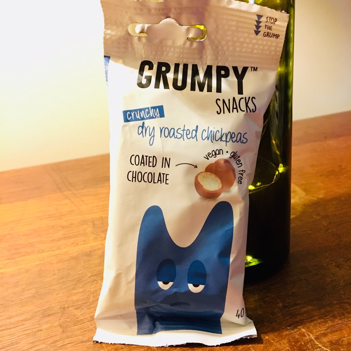 Grumpy Snacks Roasted Chickpeas Coated In Chocolate Reviews | abillion