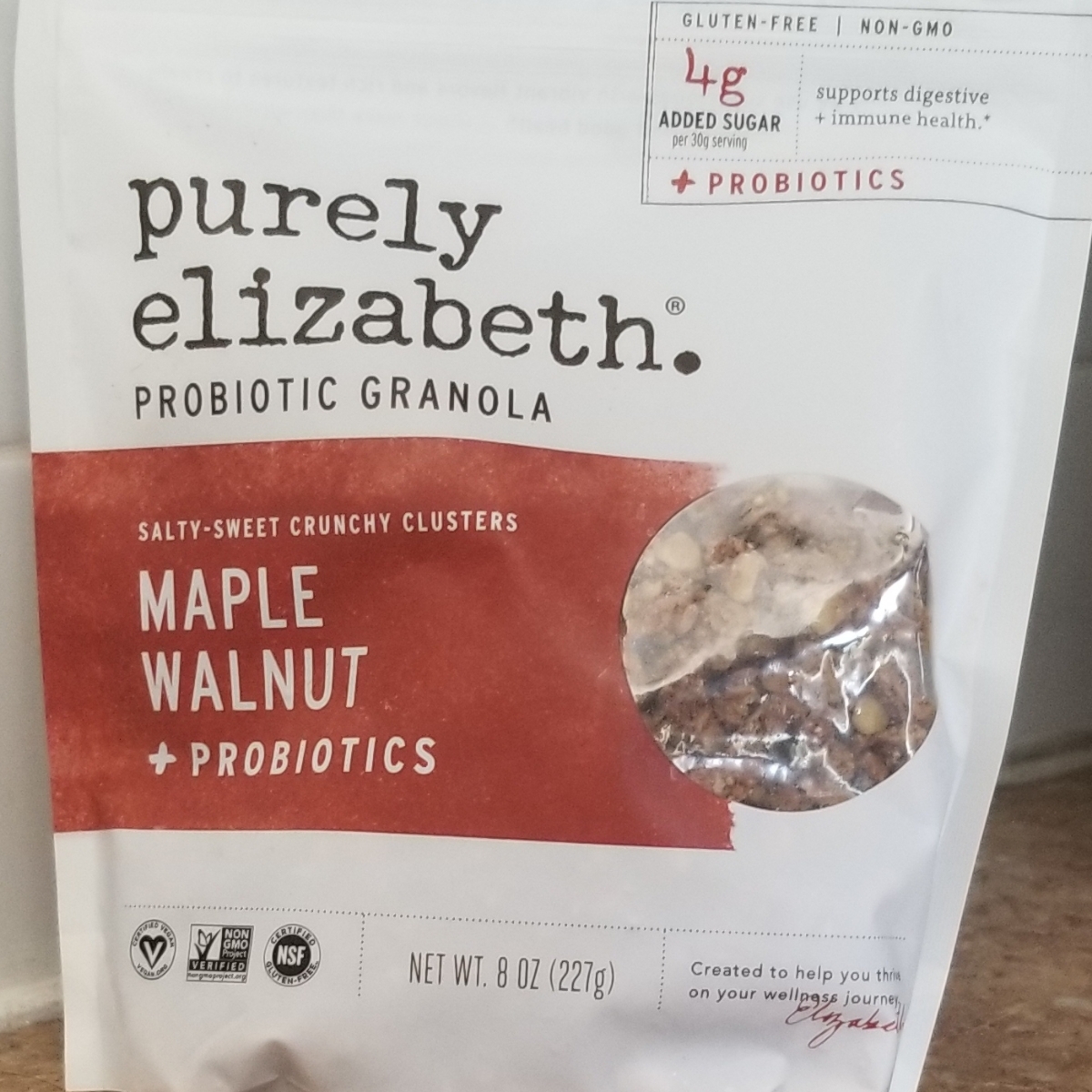 Maple Walnut Probiotic Granola from Purely Elizabeth - Vegan Product ...