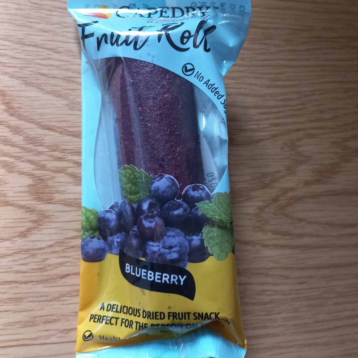 Fruit roll- Blueberry from Cape Dry - Vegan Product Reviews & Ratings ...